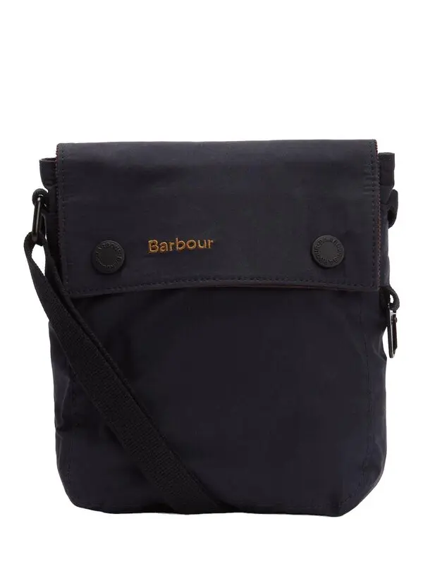 Barbour Transport Tartan Crossbody Bag - Navy