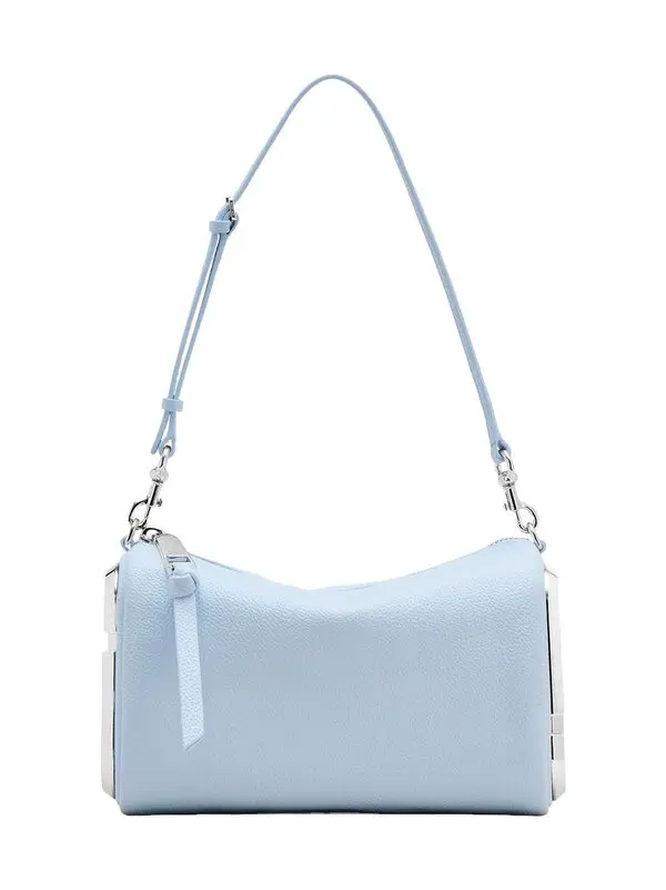 Marc Jacobs Snapshot Leather Shoulder Bag - Cloud Blue