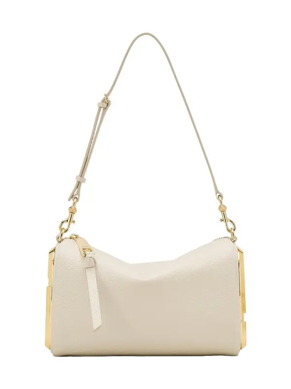 Marc Jacobs Snapshot Leather Shoulder Bag - Cloud White