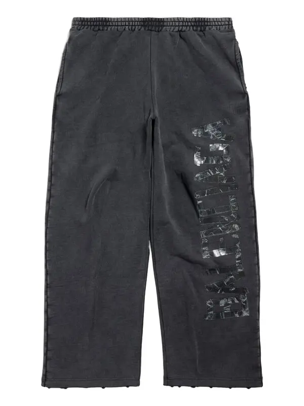 Balenciaga Transparent Tape Baggy Pants - Black