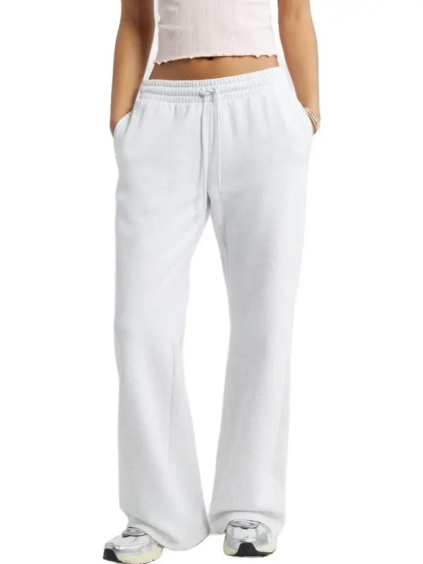 Bp. Baggy Flare Leg Sweatpants - Grey Fog Heather