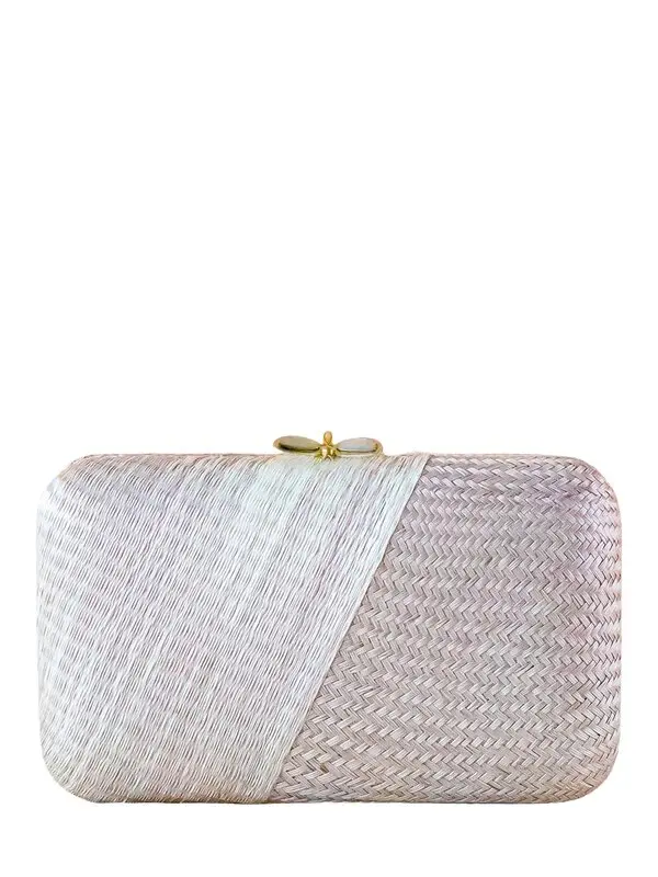 LIKHA Two-weave Clutch - Dusty Rose