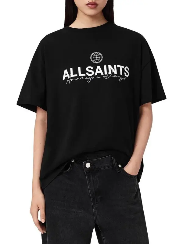 ALLSAINTS Emblem Avri Graphic T-shirt - White