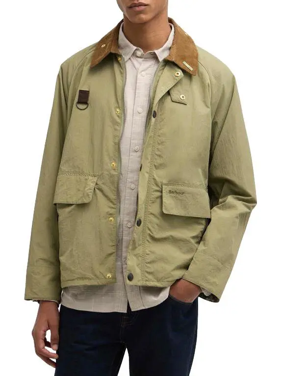 Barbour Icons Spey Nylon Jacket - Bleached Olive