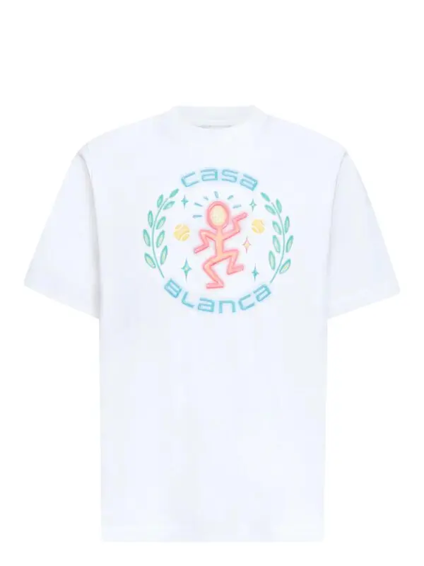 Casablanca Dance Joy T-shirt - White