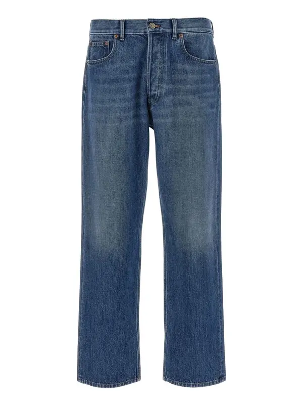 Valentino Garavani Cotton Jeans - Blue
