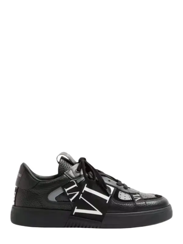 Valentino Garavani Sneaker With Ribbon Fastening - Black