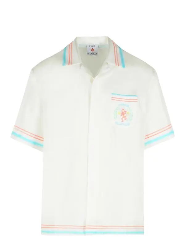 Casablanca Silk Shirt - White
