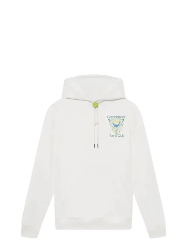 Casablanca Tennis Club Icon Sweatshirt - White