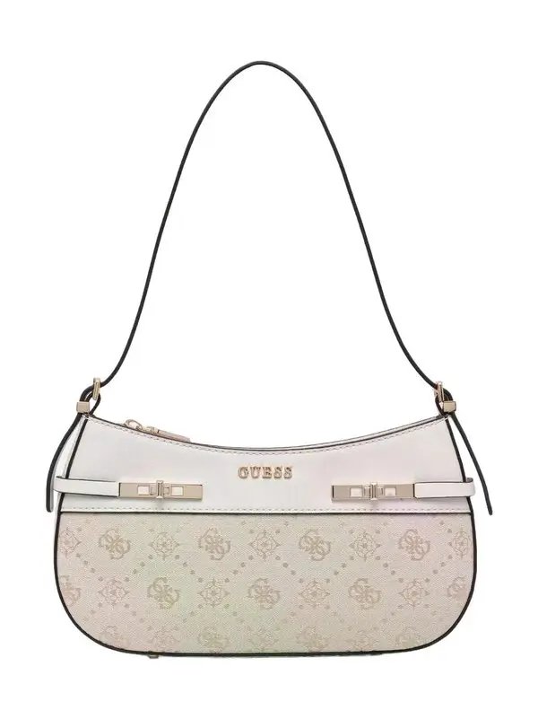 Guess Monogram Hardware Tote - Neutrals