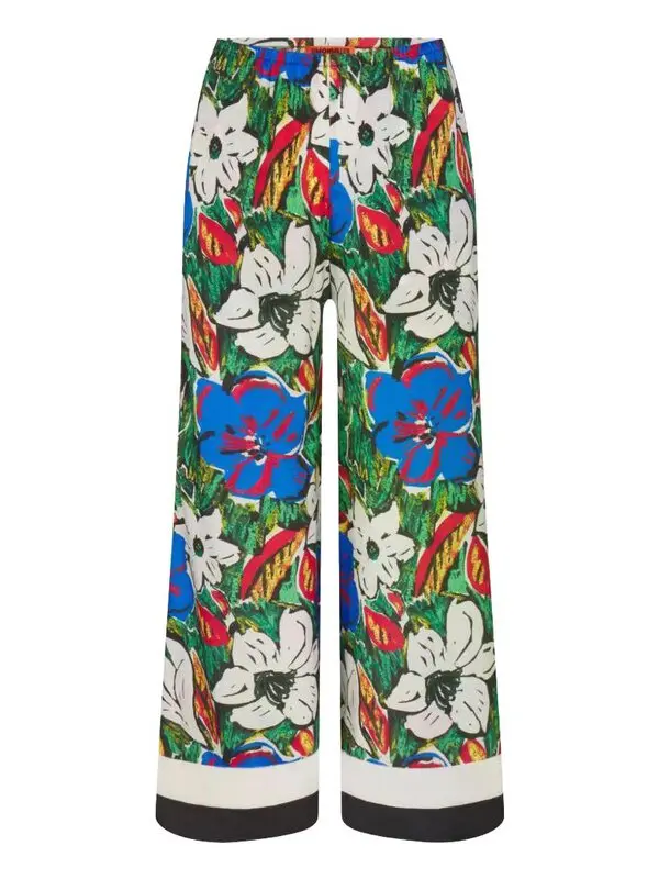 SIMONMILLER Nella Palazzo Pants - Green