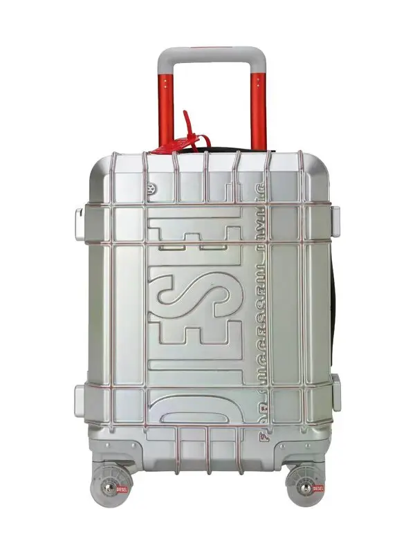 DIESEL® Small Embossed Trolley - Silver