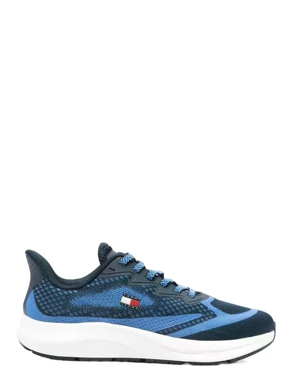 Tommy Hilfiger Logo-plaque Sneakers - Blue