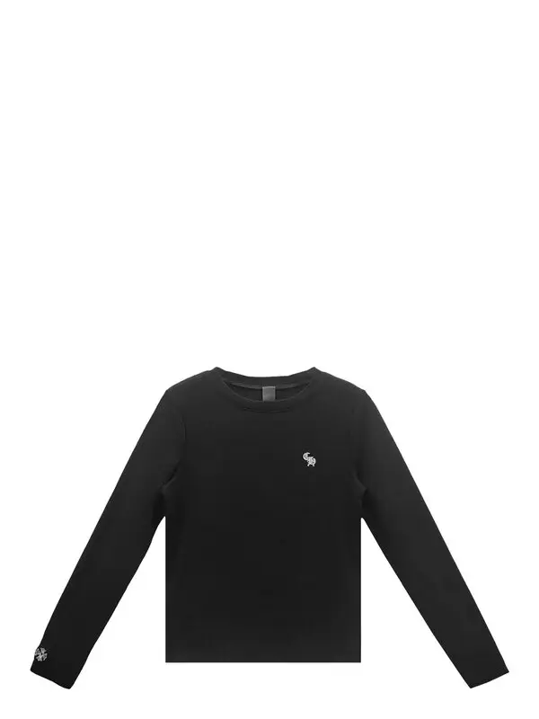 Chrome Hearts Bad Seed Ch Embroidered Long-sleeve T-shirt - Black