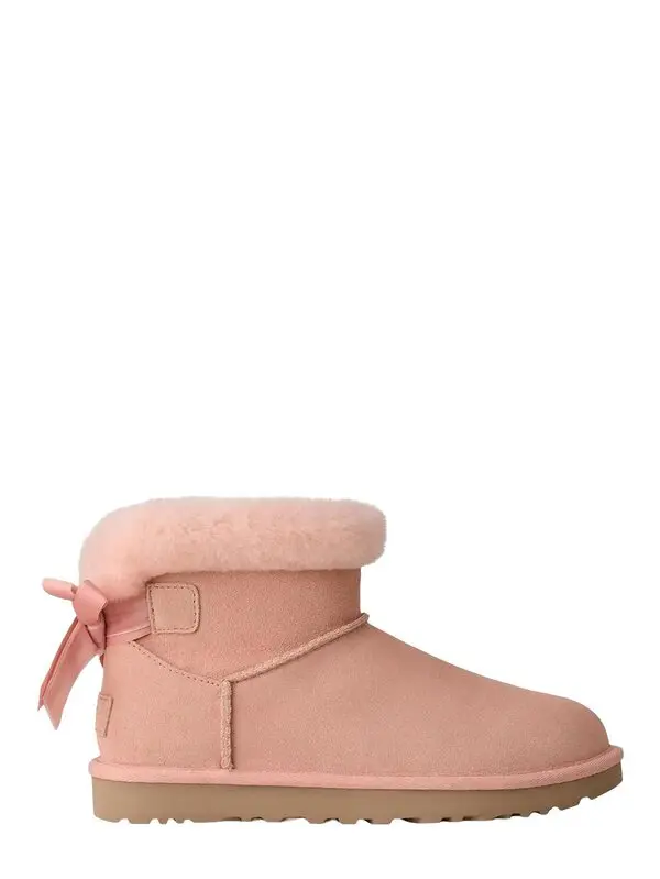UGG Mini Bailey Mixed Bow Boots - Pink
