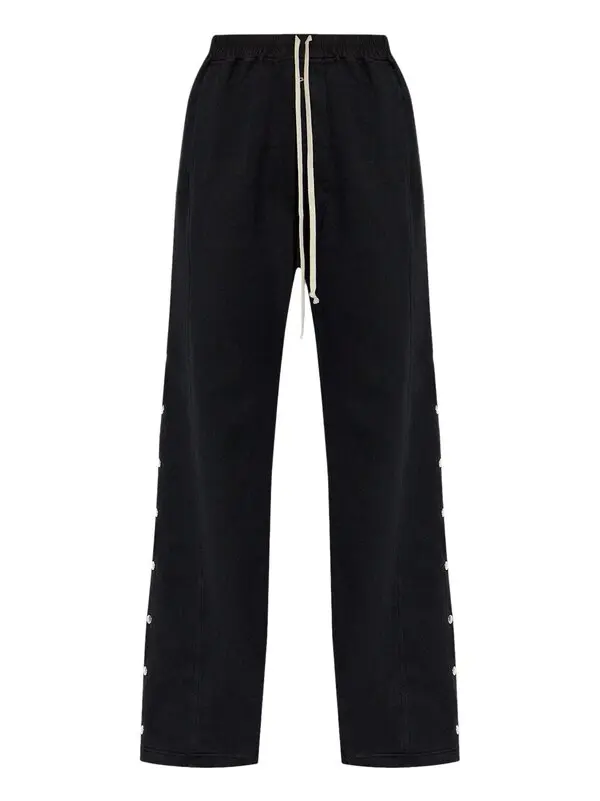 Rick Owens Wide Pusher Pants - Black