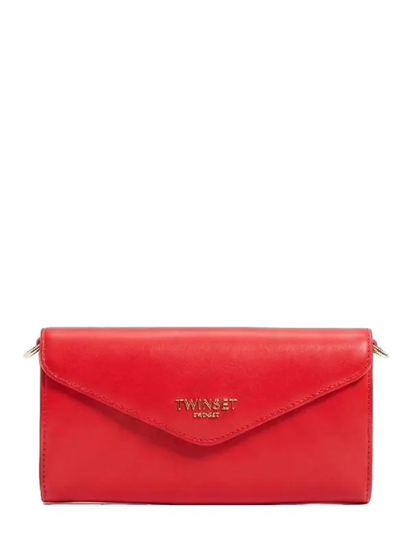 TWINSET Mini Envelope Wallet Bag - Red