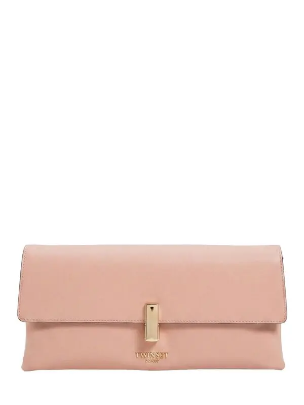 TWINSET Synthetic Leather Crossbody Bag - Pink