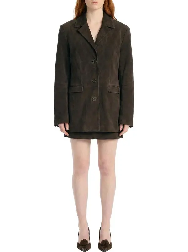 ROTATE BY BIRGER CHRISTENSEN Tailored Jacket - Brown