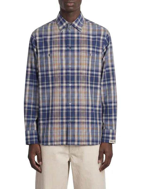 GOLDEN GOOSE Shirt - Blue