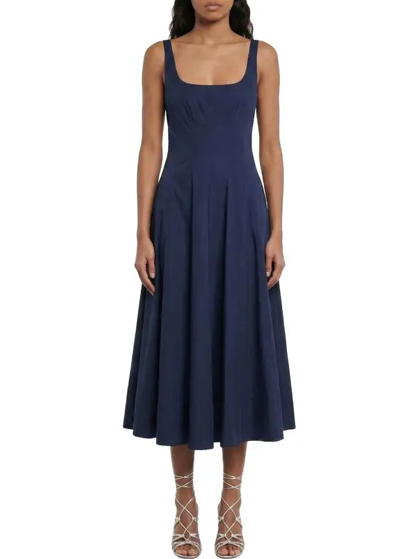 Staud Sleeveless Dress - Blue