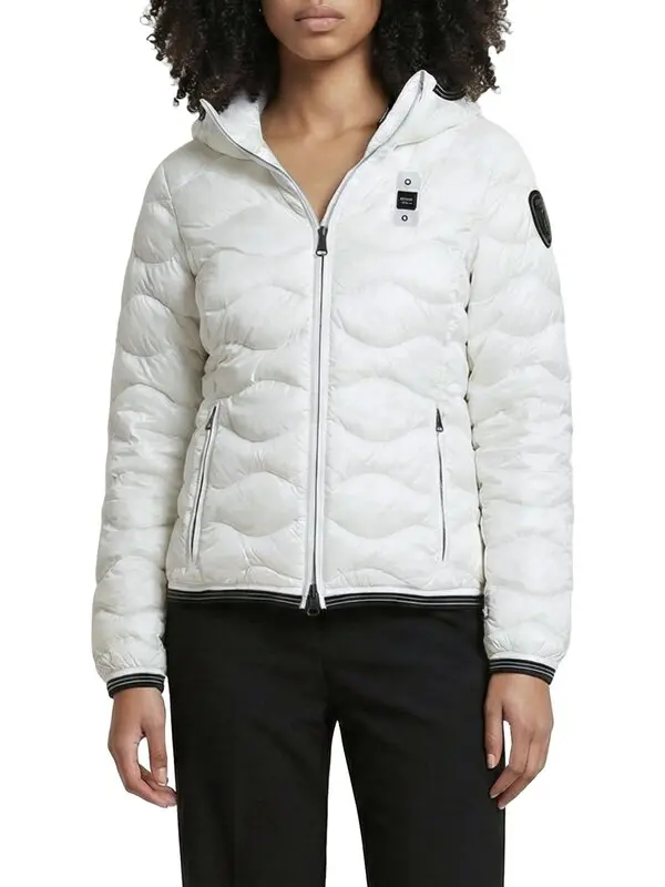 BLAUER. Padded Jacket - White