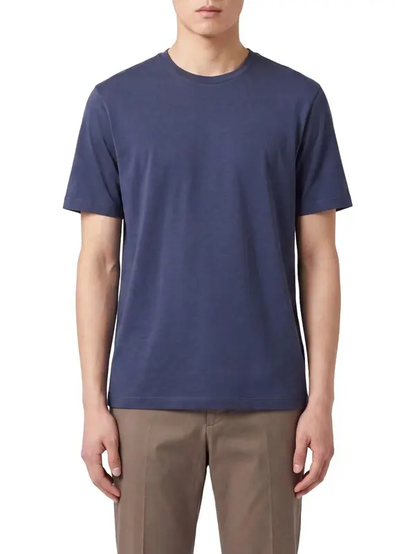 Herno Basic Cotton T-shirt - Navy