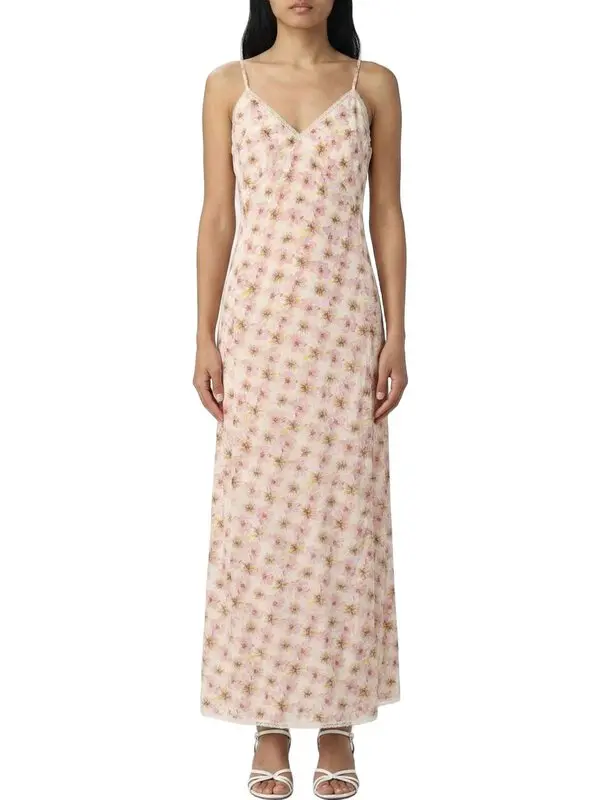 Zadig&Voltaire Floral Print Slip Dress - Green