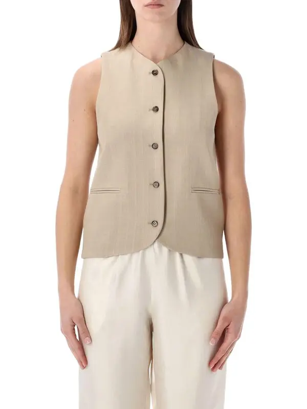 LOU LOU STUDIO Waistcoat - Beige