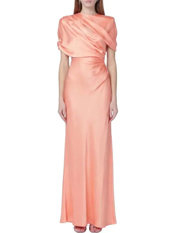 Stella McCartney Drape Detailed Dress - Pink