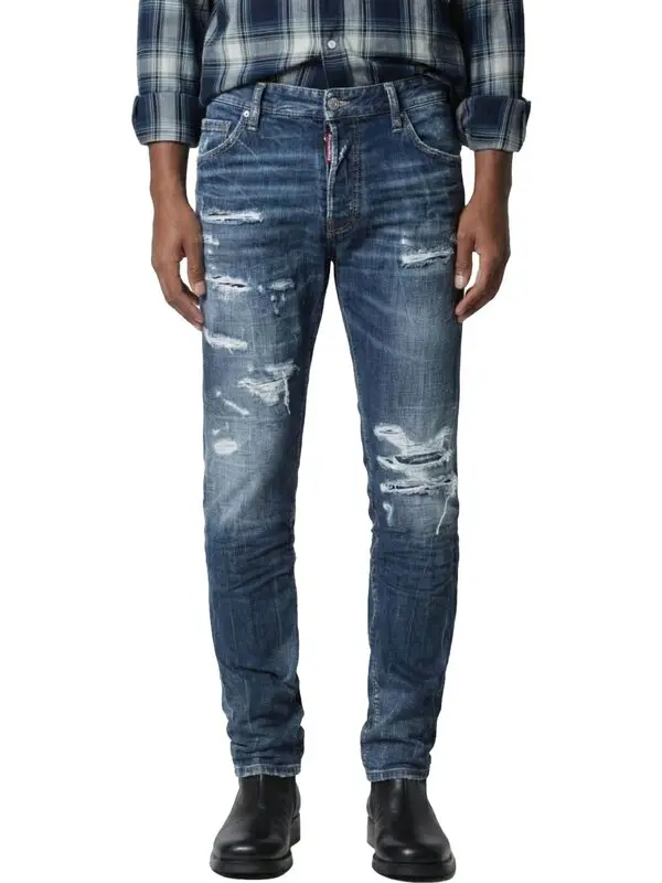 Dsquared2 Distressed Jeans - Blue