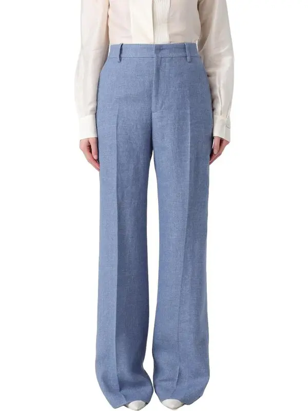 Polo Ralph Lauren Wide Leg Trousers - Blue