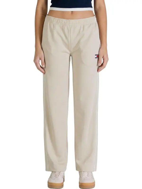 Tommy Hilfiger Straight Leg Pants - Cream