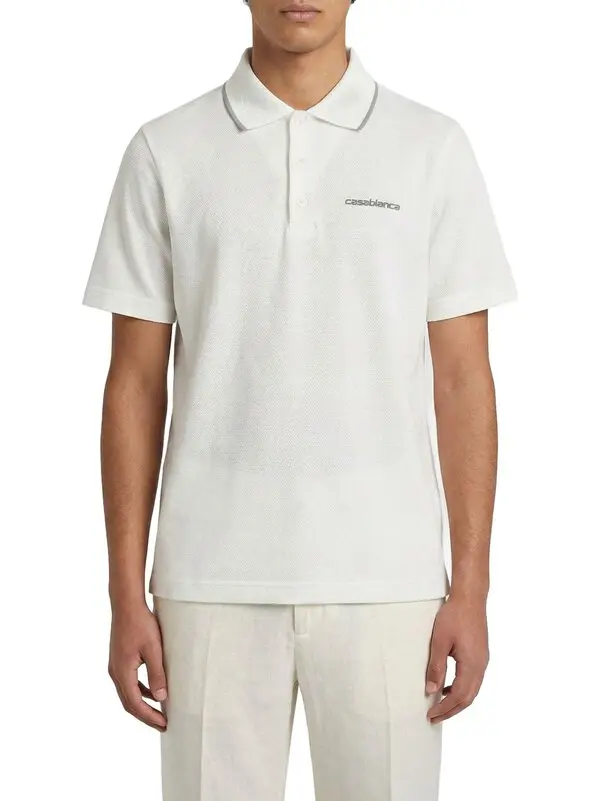 Casablanca Polo Shirt - White