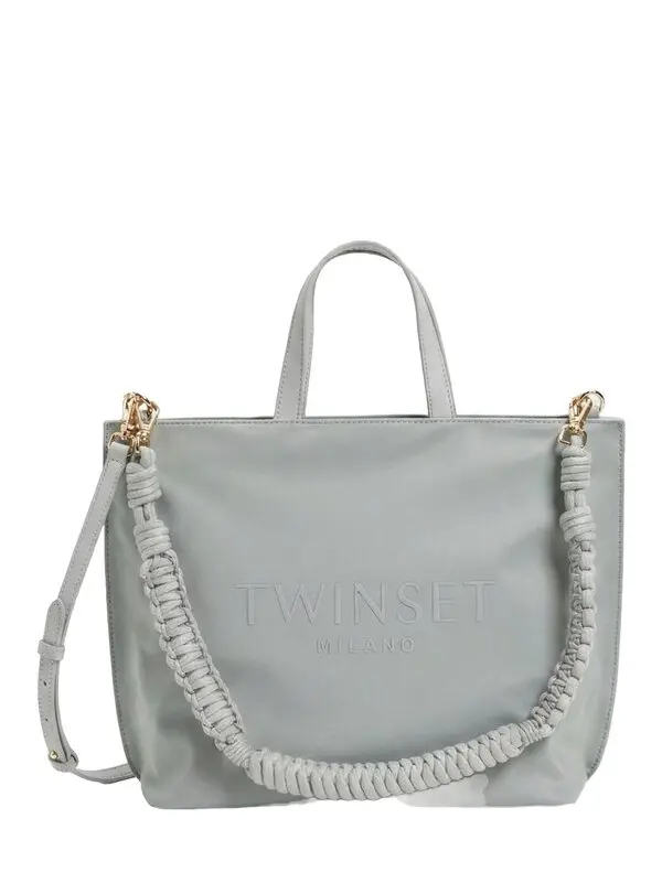 TWINSET Nylon Shopper Bag - Water