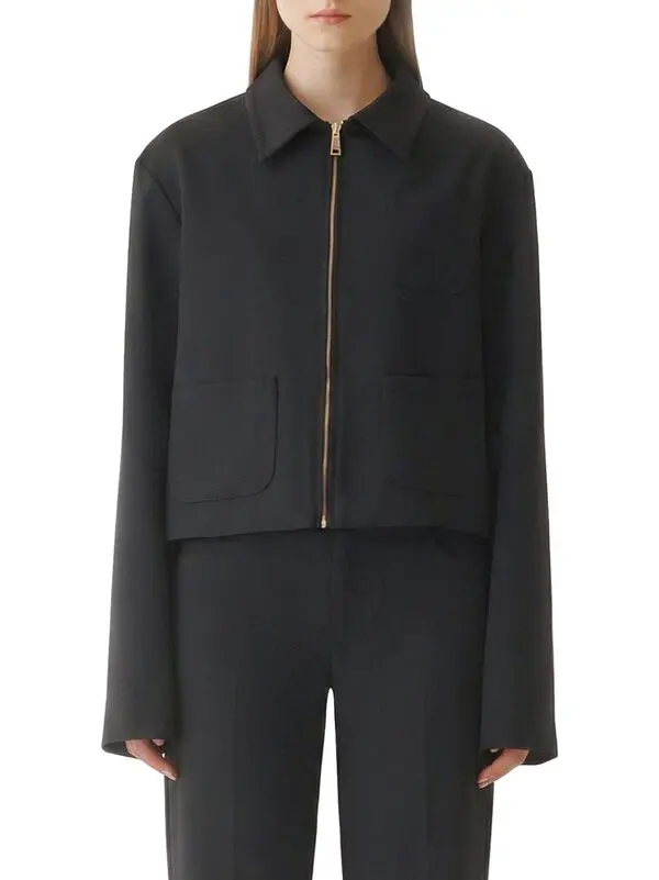 Fabiana Filippi Viscose Shirt Jacket - Blue