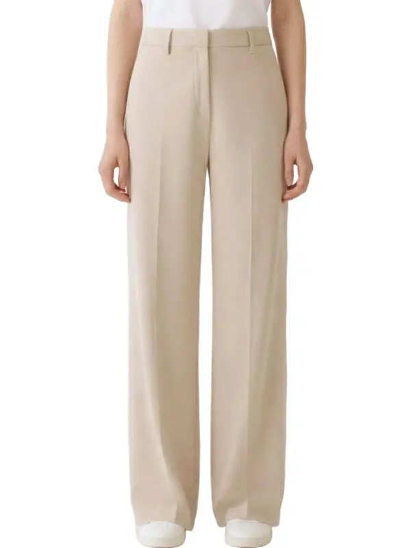 Fabiana Filippi Wide Leg Trousers - Nude
