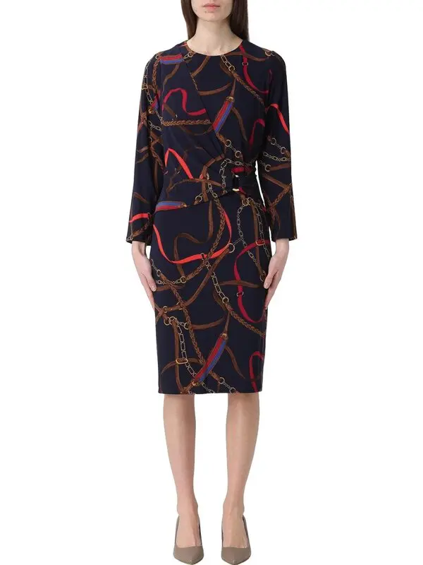 Ralph Lauren Printed Dress - Blue