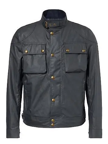 Belstaff Racemaster Waxed Cotton Jacket - Dark Navy
