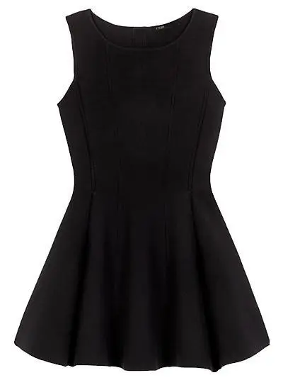 Maje Bow-embellished Flared Knitted Mini Dress - Black