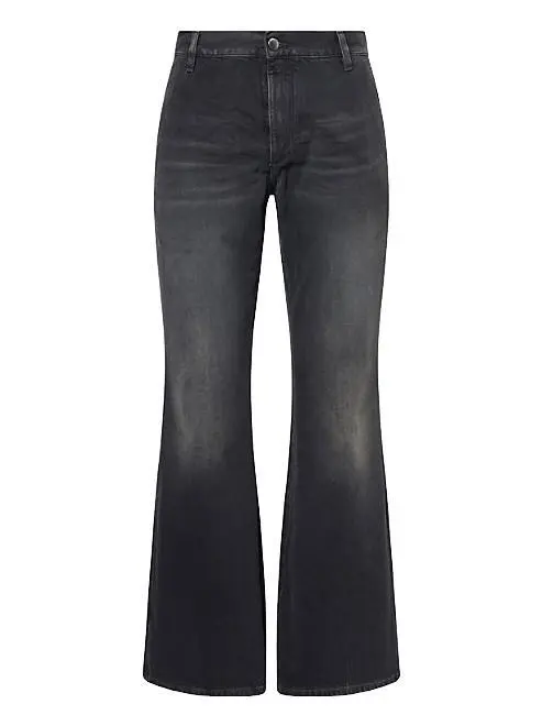 Amiri Regular-fit Bootcut Denim Jeans - Black