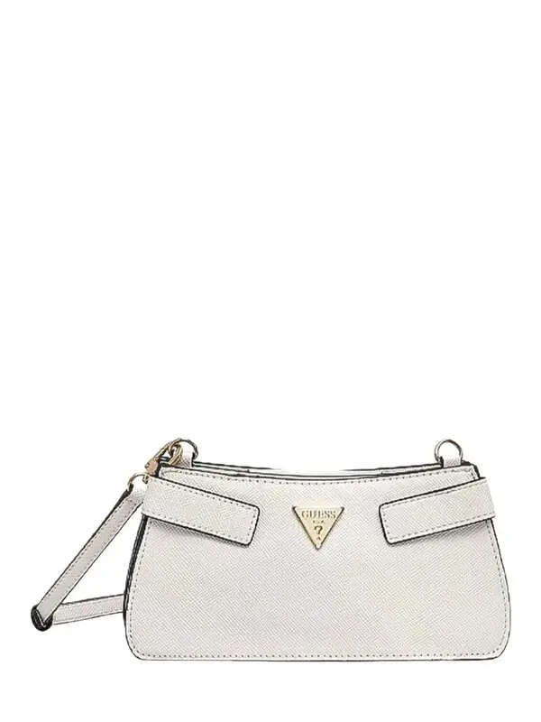 Guess Serenova Applique Cross Body Bag - White