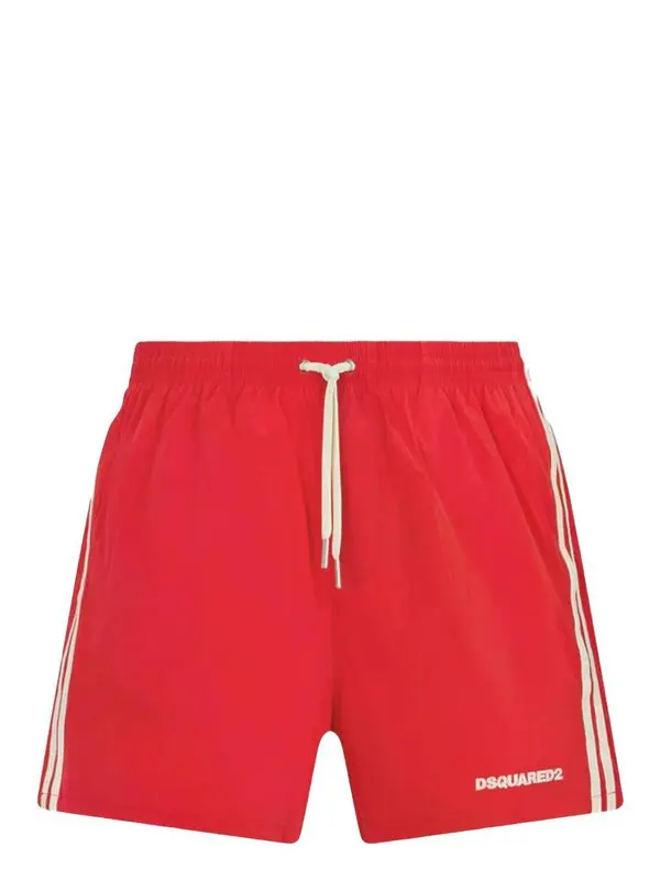 Dsquared2 Logo-print Swim Shorts - Red
