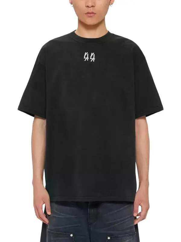 44 LABEL GROUP Graphic-print T-shirt - Black