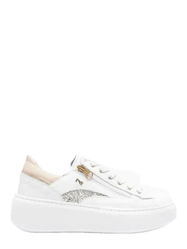 NEROGIARDINI Zip-detail Sneakers - White