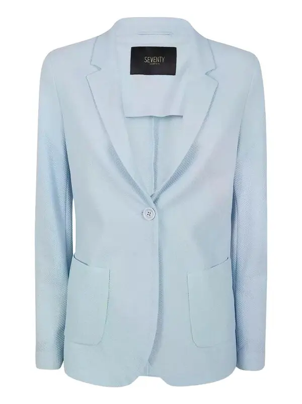 Seventy Single-button Blazer - Blue
