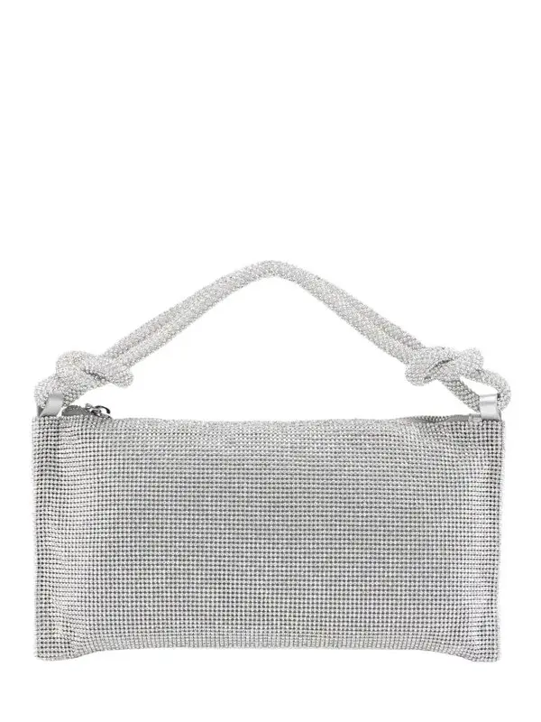 Cult Gaia Hera Nano Knotted Shoulder Bag - Silver