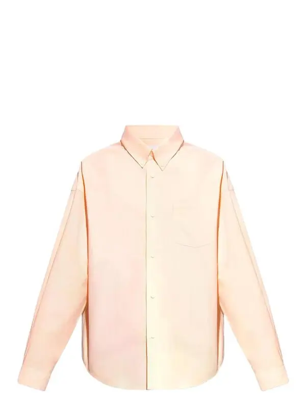 Givenchy Logo-embroidered Shirt - Orange