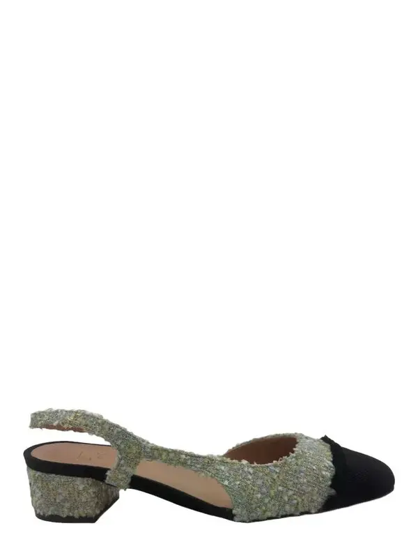 Roberto Festa Acanto Slingback Capped Pumps - Grey