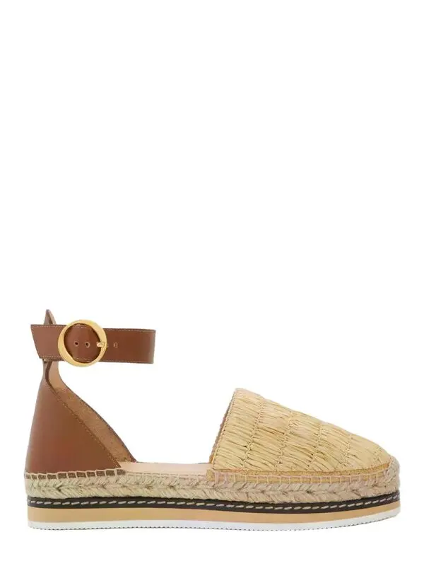 ODISSI Lily Almond-toe Espadrilles - Neutrals